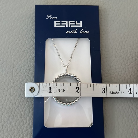 Effy | Jewelry | Effy Locket Pendant Silver Charm Necklace | Poshmark
